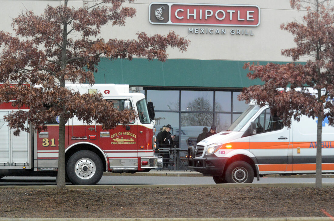 Chipotle CO2 leak sickens 6 | News, Sports, Jobs - Altoona Mirror